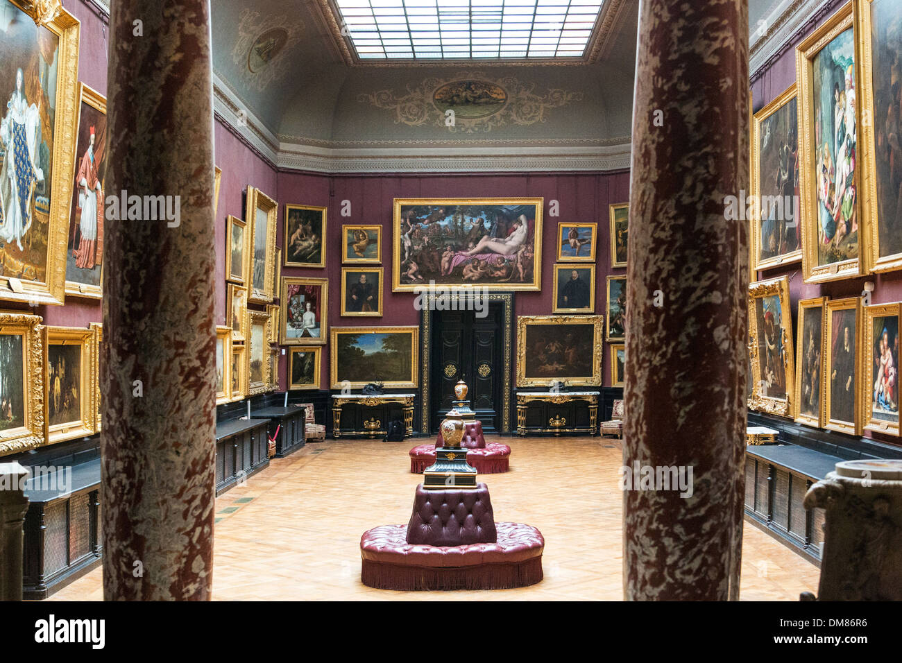Chateau de chantilly 19e siecle Banque de photographies et d’images à ...
