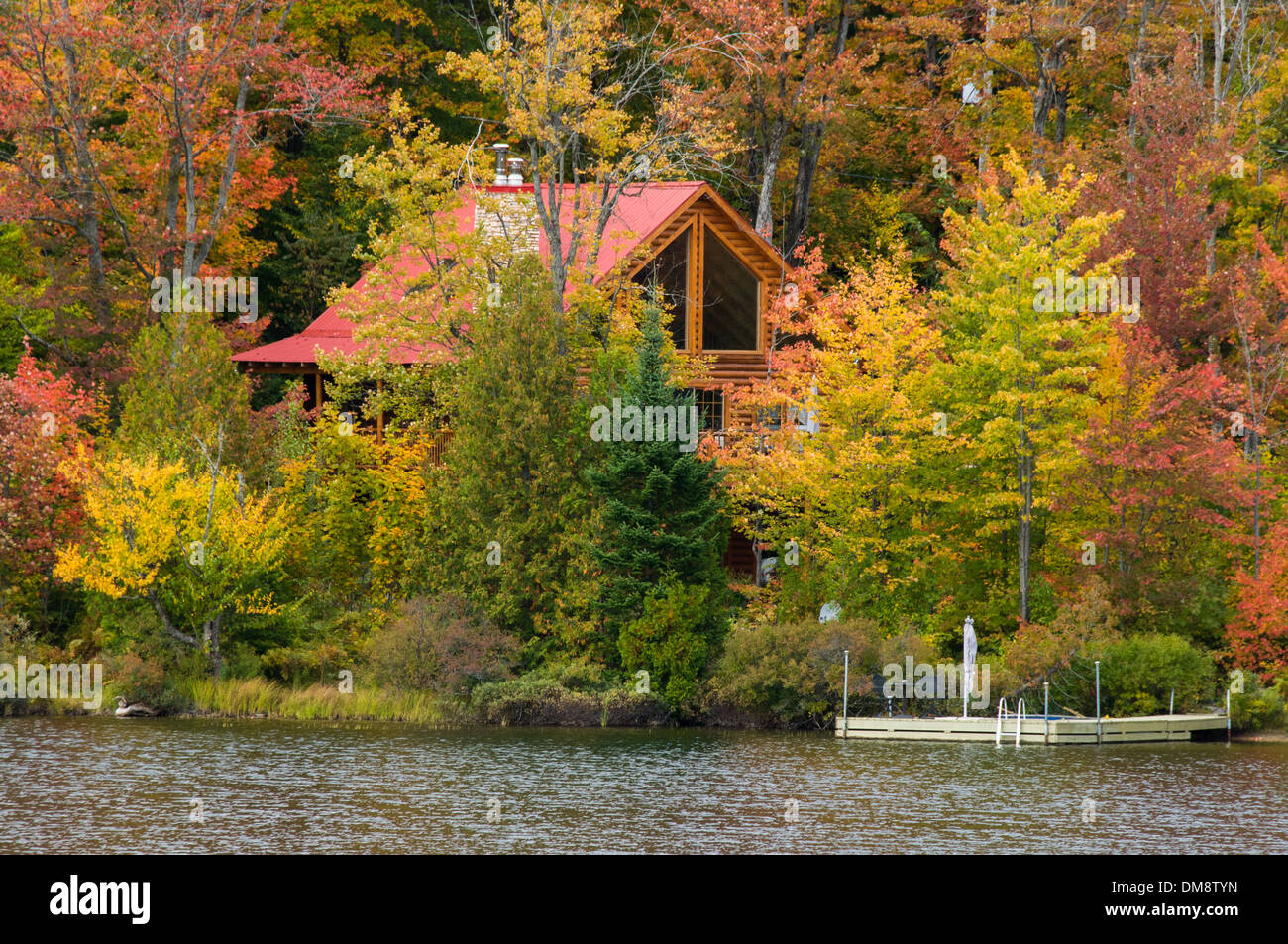 Paysage d'automne laurentides québec Banque de photographies et d ...