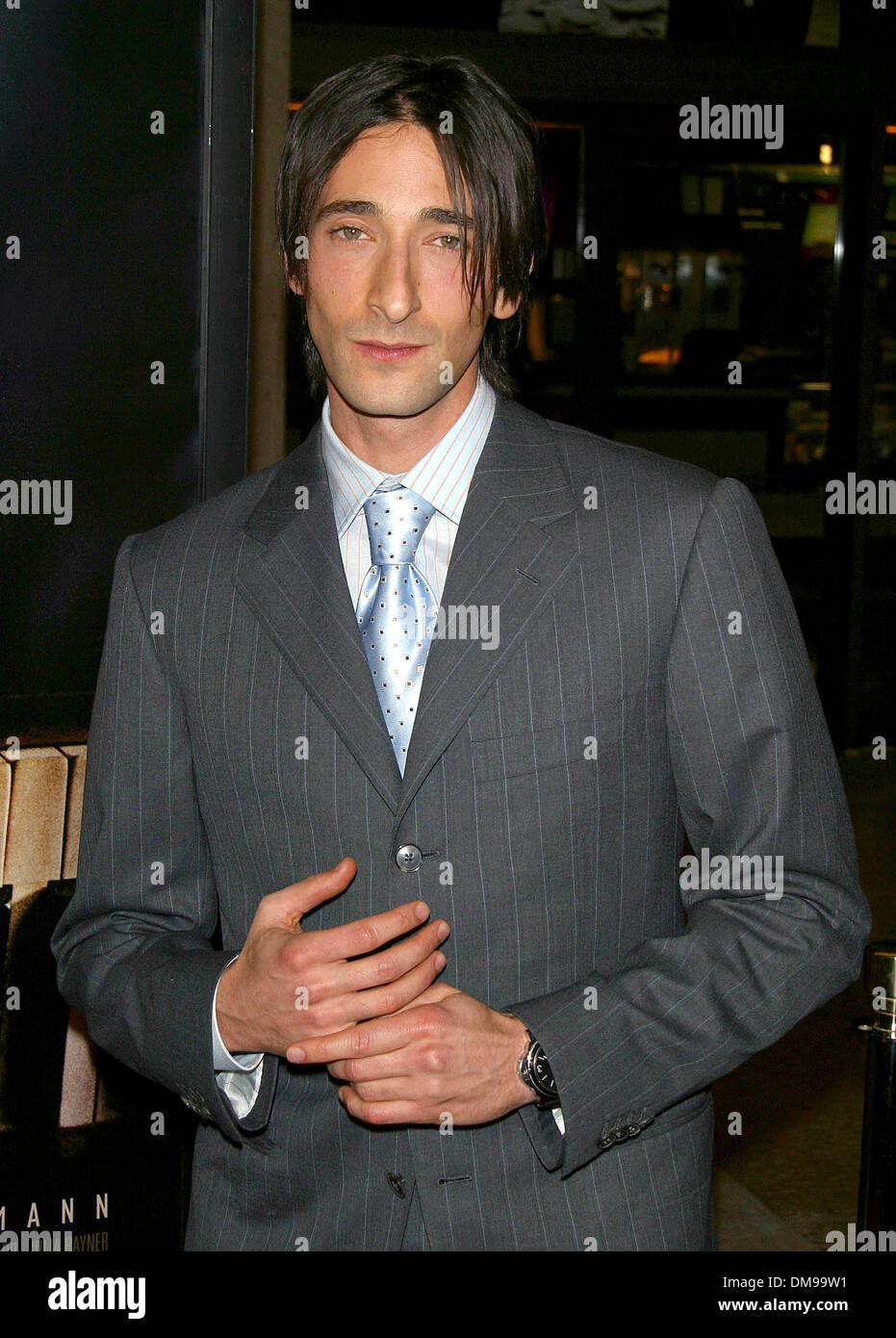 4 décembre 2002 - Century City, California, USA - Adrien Brody ...