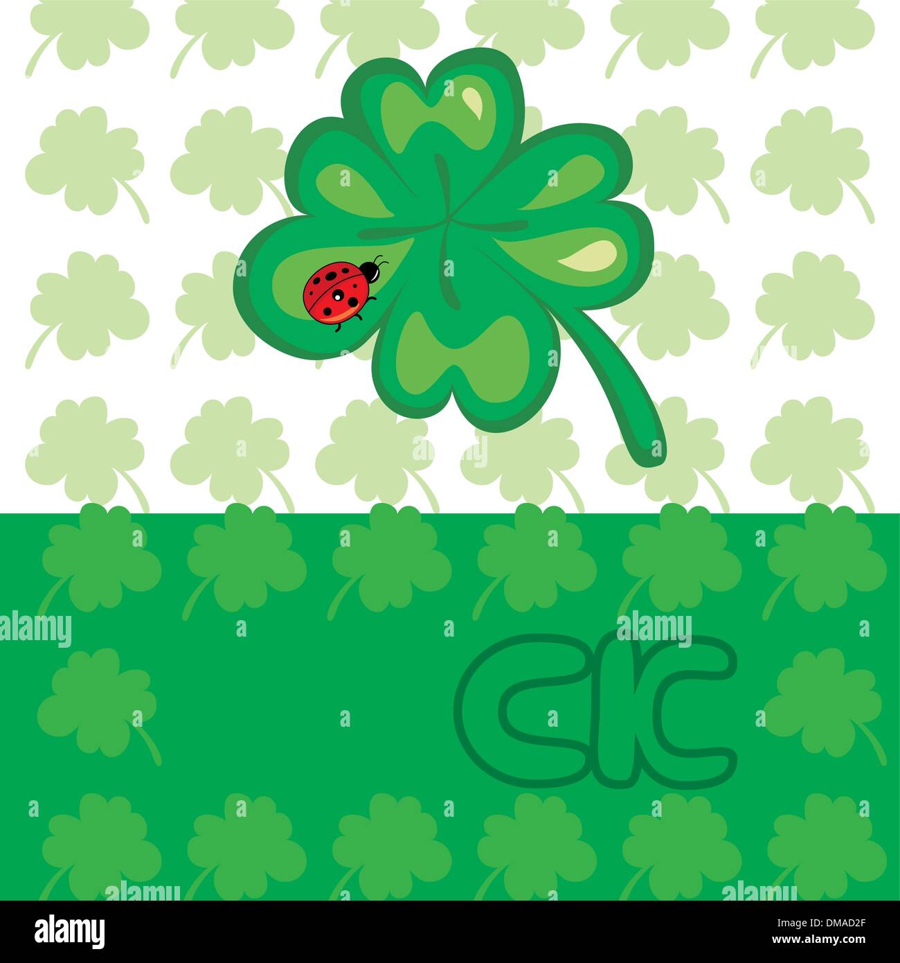 Carte de chance Banque d'images vectorielles - Alamy