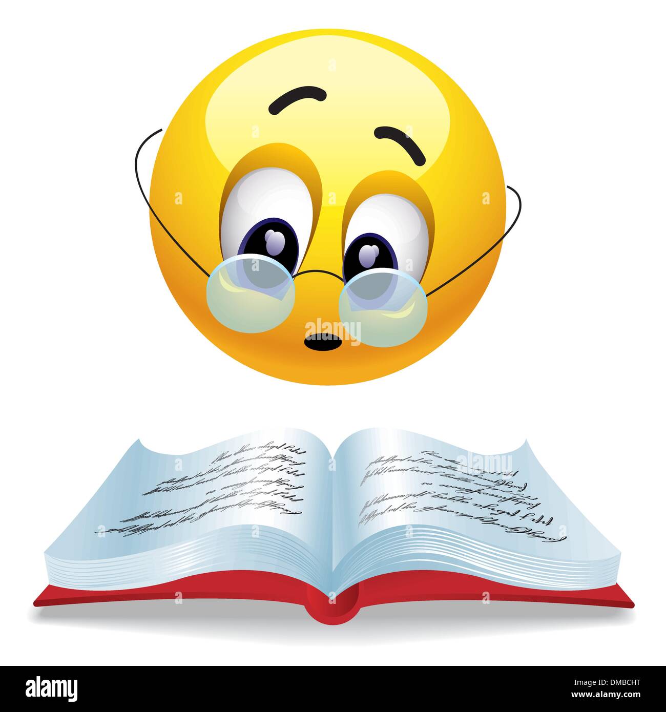 Smiley vector lunettes Banque d'images vectorielles - Alamy