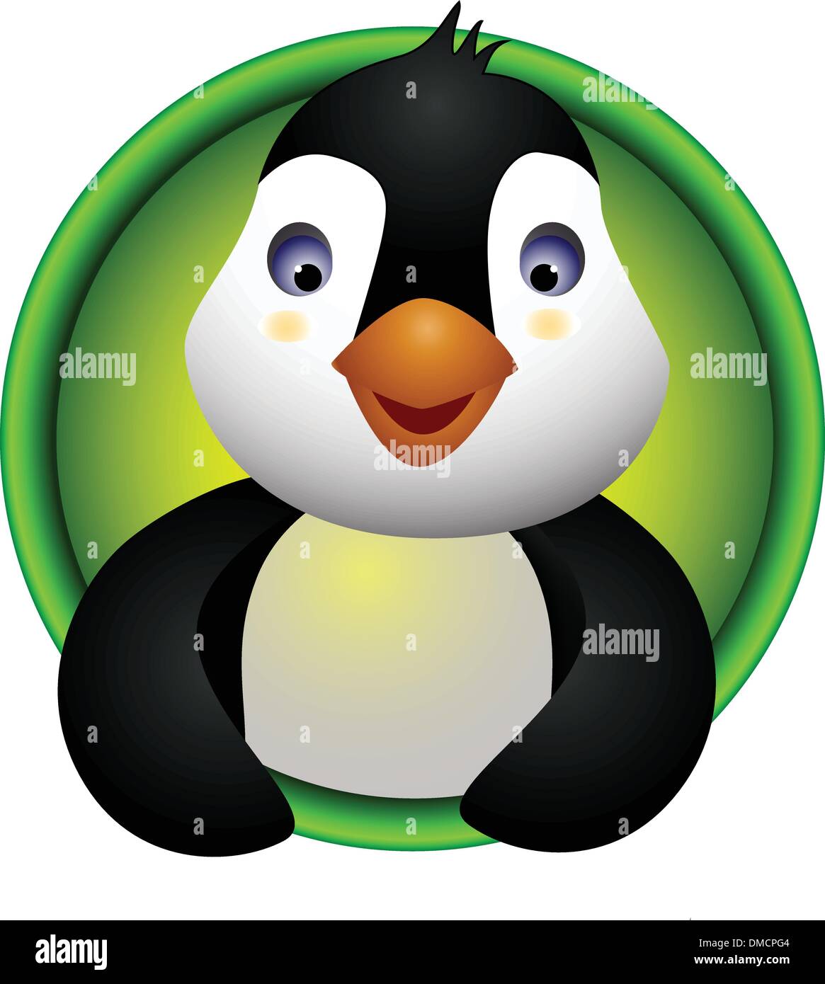 Penguin cartoon Banque d'images vectorielles - Alamy