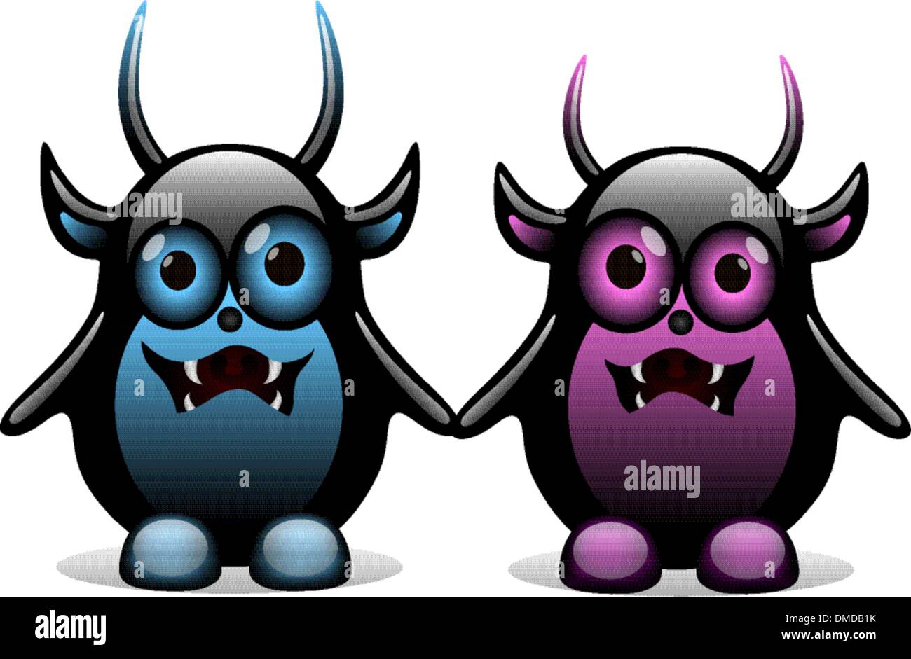 Diable enfer Banque d'images vectorielles - Alamy