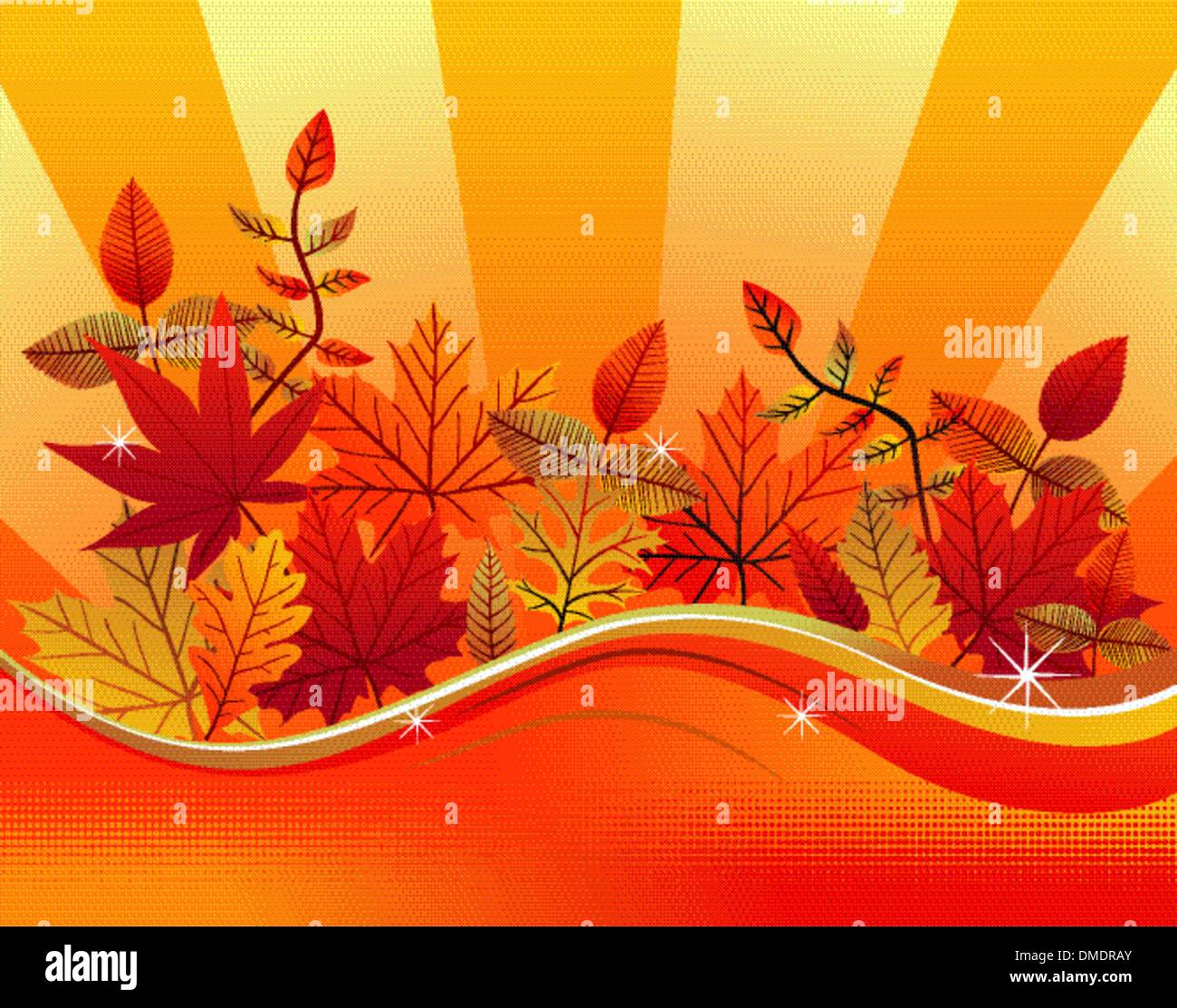 Saison des couleurs Banque d'images vectorielles - Alamy