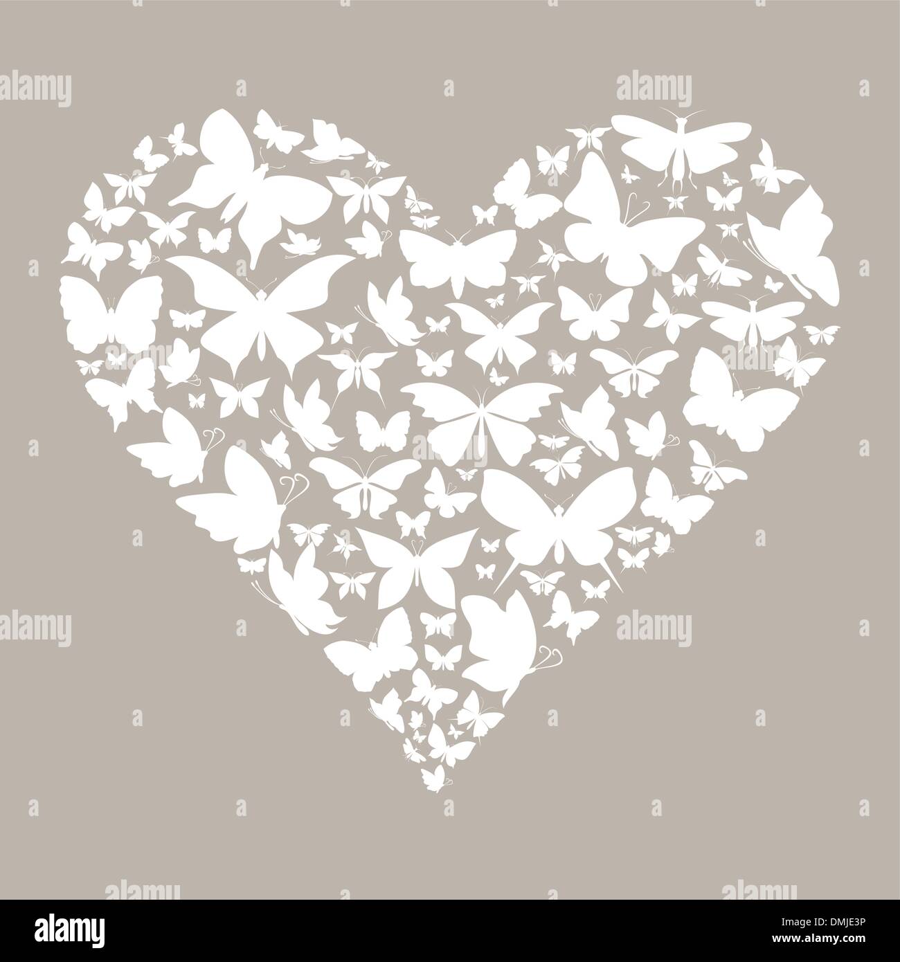 Coeur papillon Banque de photographies et d’images à haute résolution ...