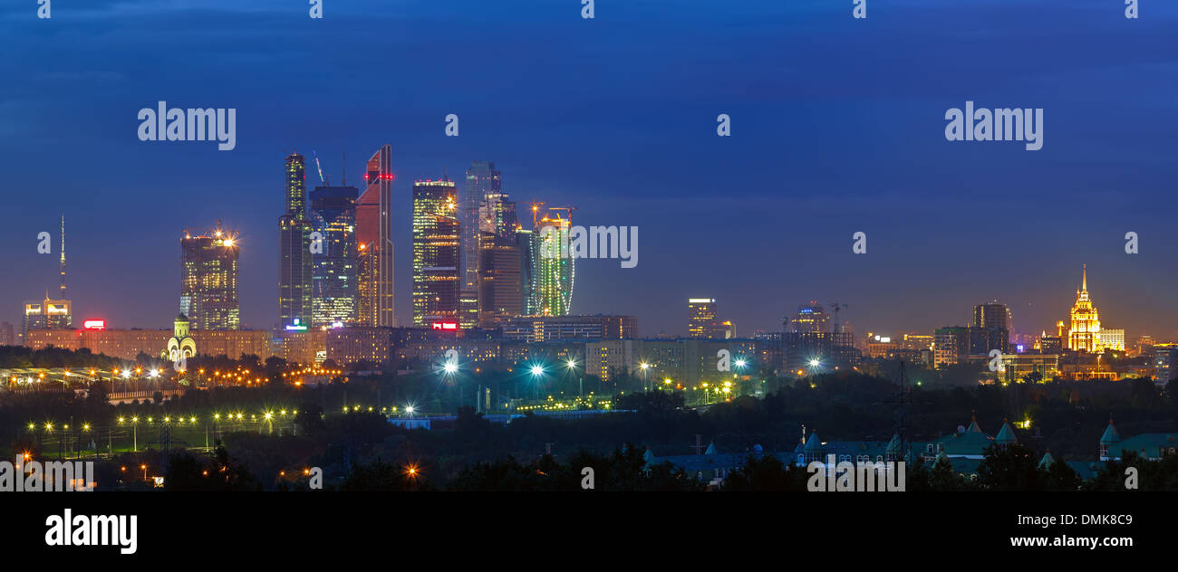 Skyline de moscou Banque de photographies et d’images à haute ...