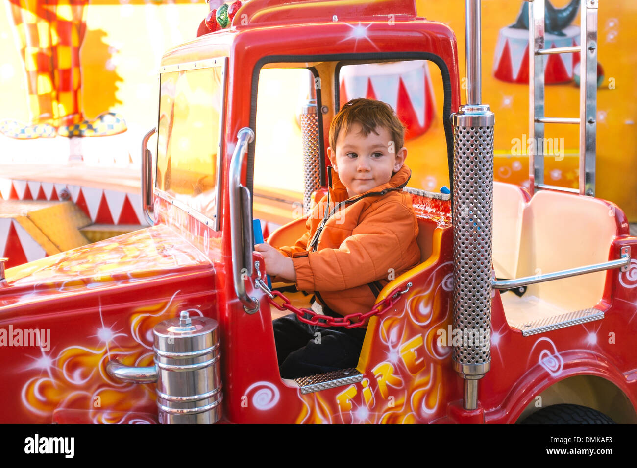 Merry Go Round Truck Banque d'image et photos - Alamy
