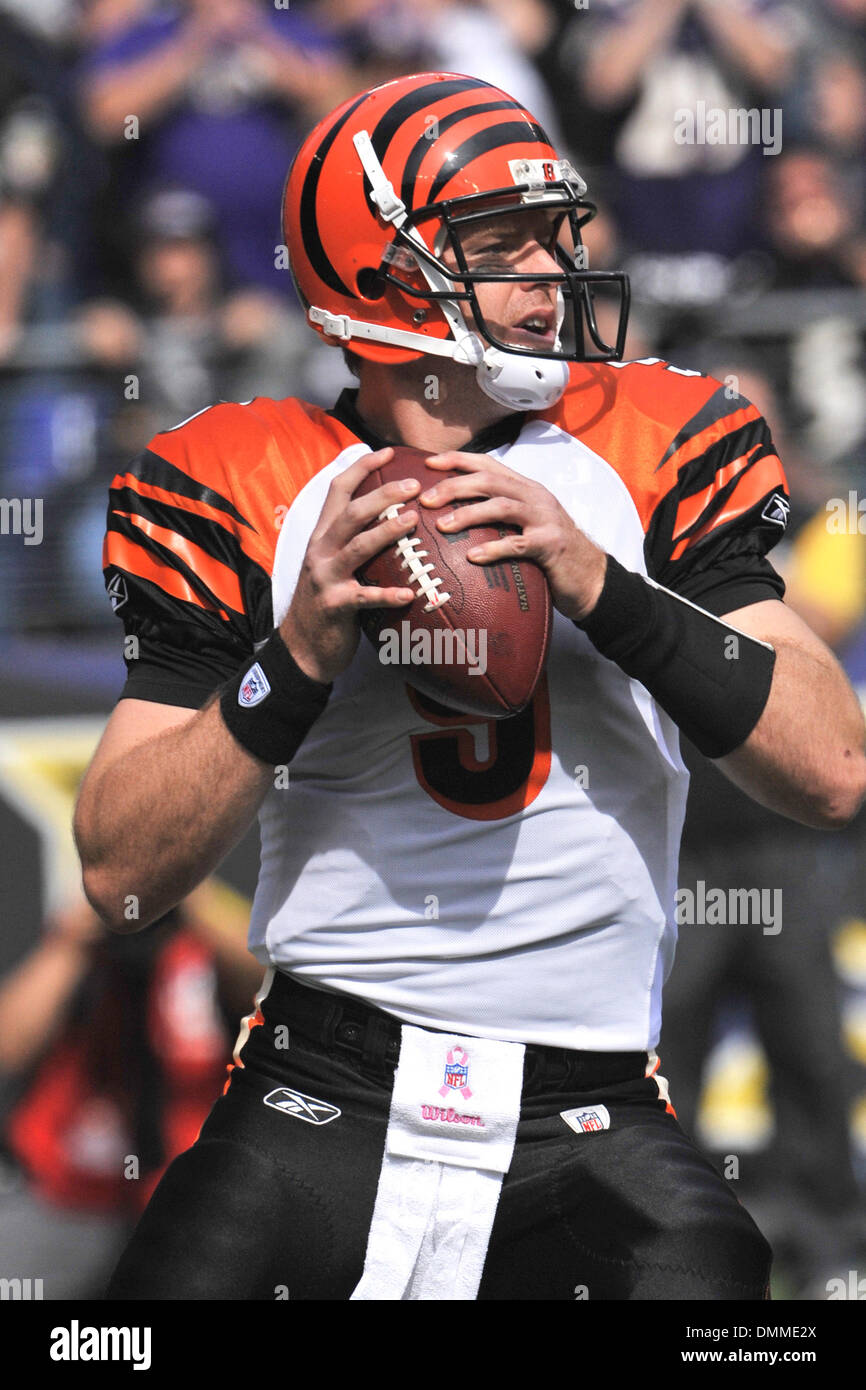 11 octobre 2009 à Bengals les corbeaux. Baltimore M&T Stadium..Les deux ...