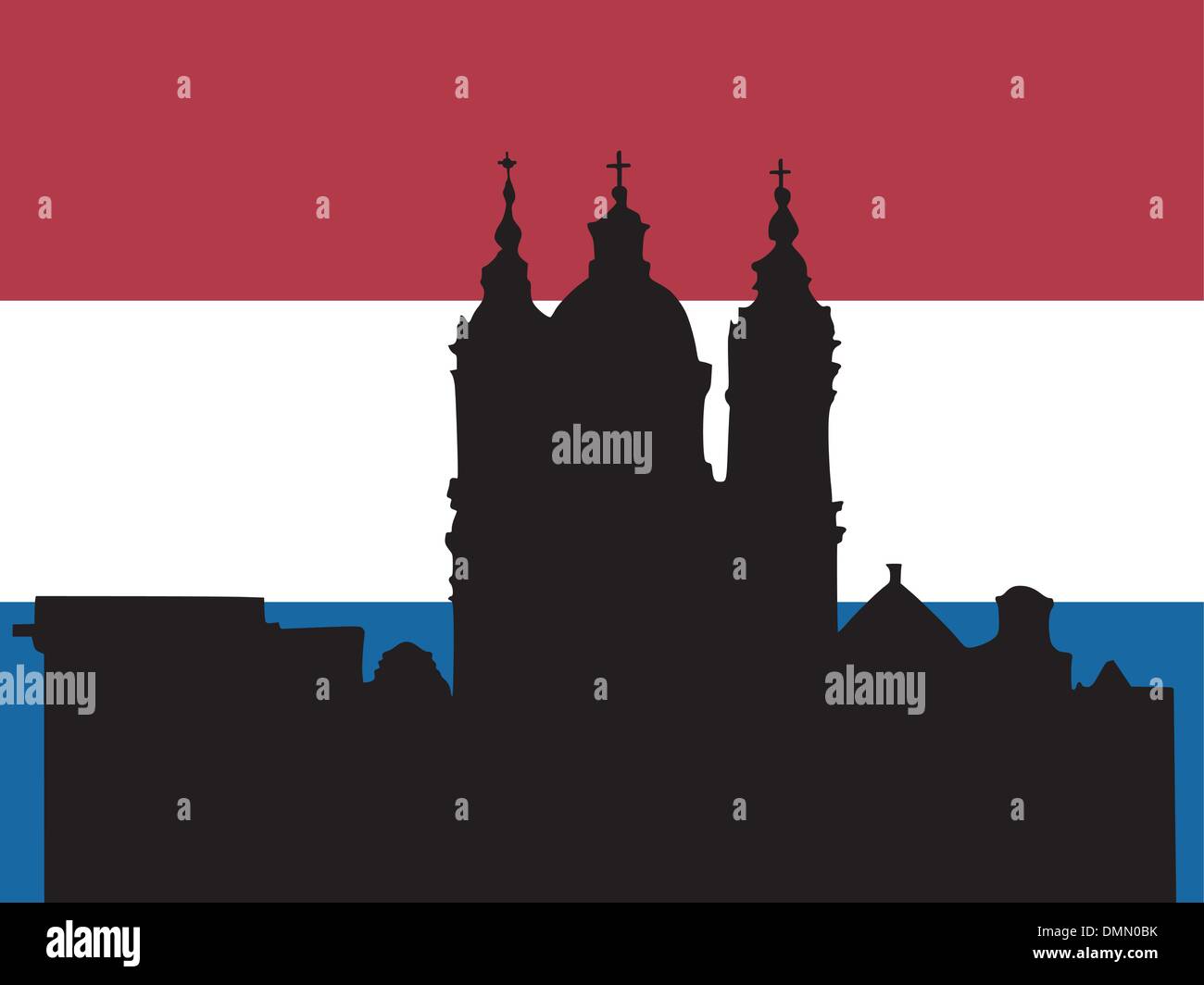 Drapeau d'amsterdam Banque d'images vectorielles - Alamy