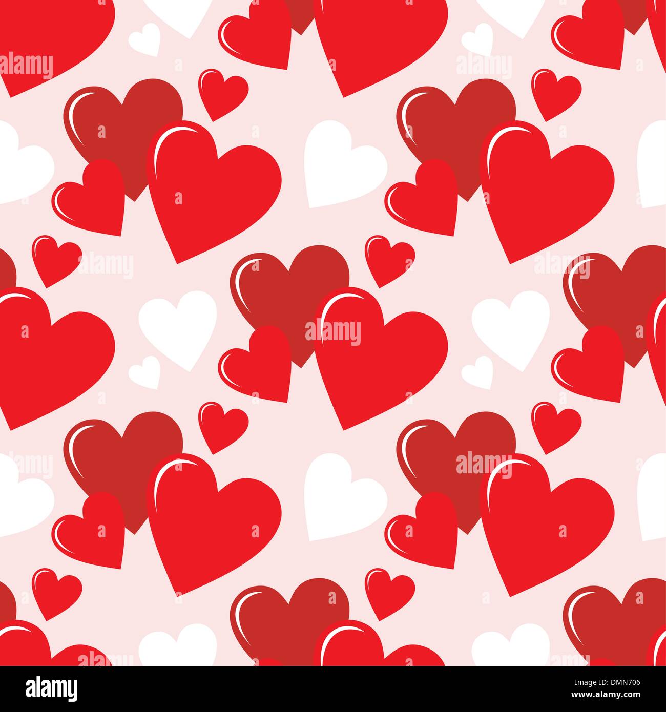 Motif coeurs Banque d'images vectorielles - Alamy