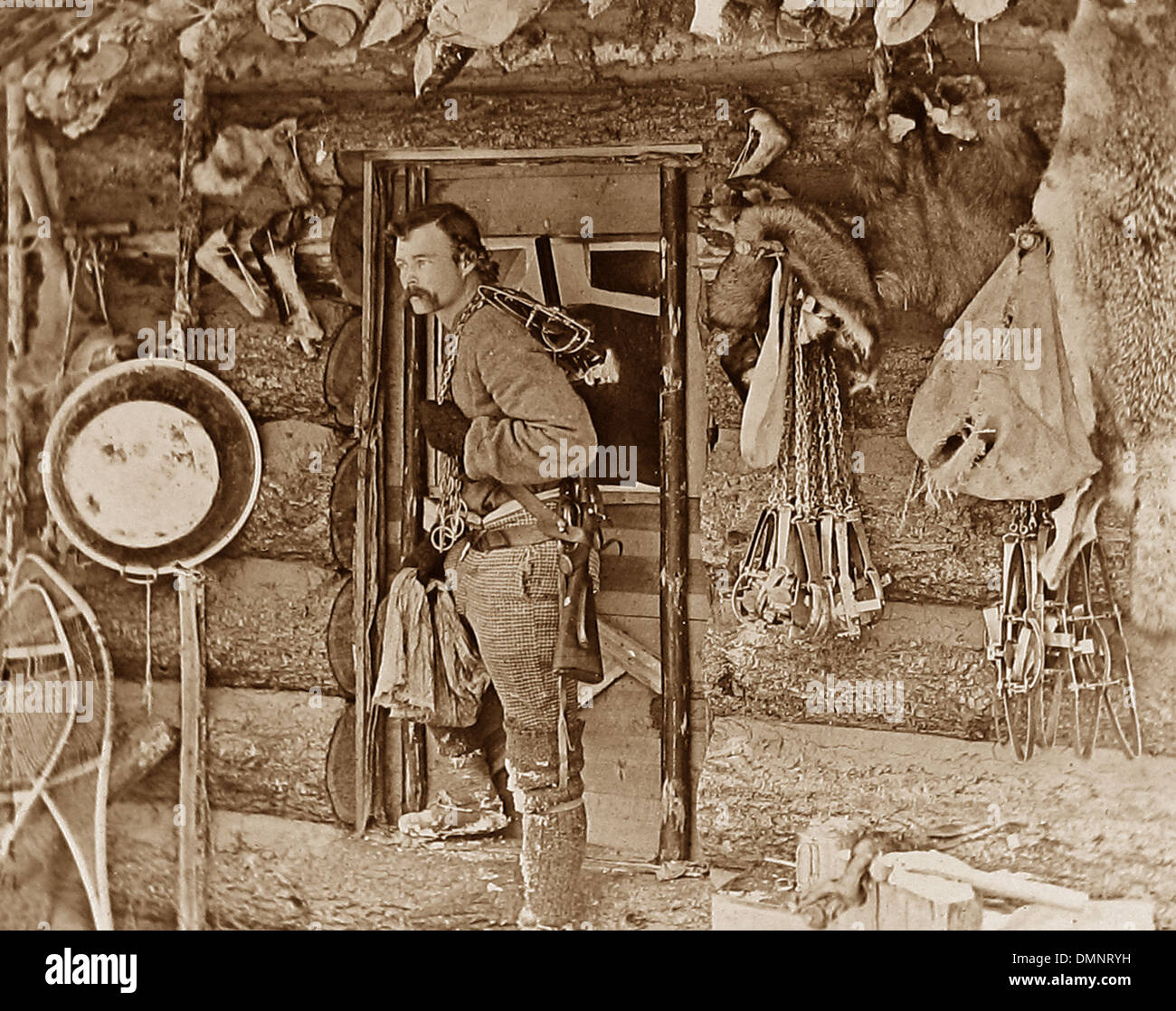 Chasseur et trappeur Banque de photographies et d’images à haute ...
