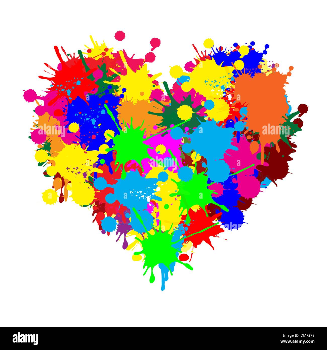 Paint explosion Banque d'images vectorielles - Alamy