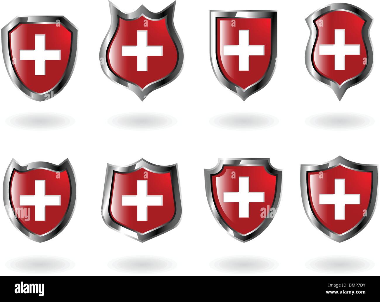 Le chevalier de la croix rouge Banque d'images vectorielles - Alamy