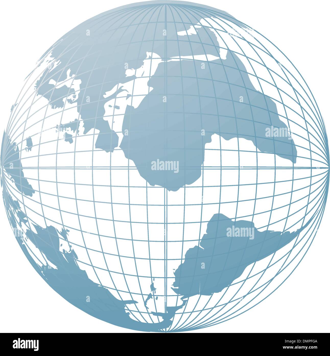 Carte du monde, globe 3D Image Vectorielle Stock - Alamy