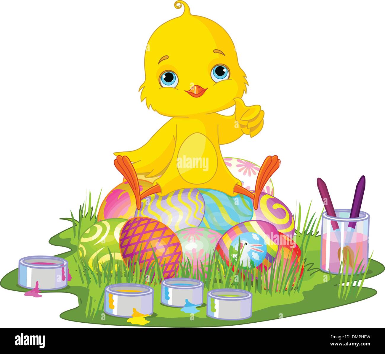 Avec poussin Banque d'images vectorielles - Alamy