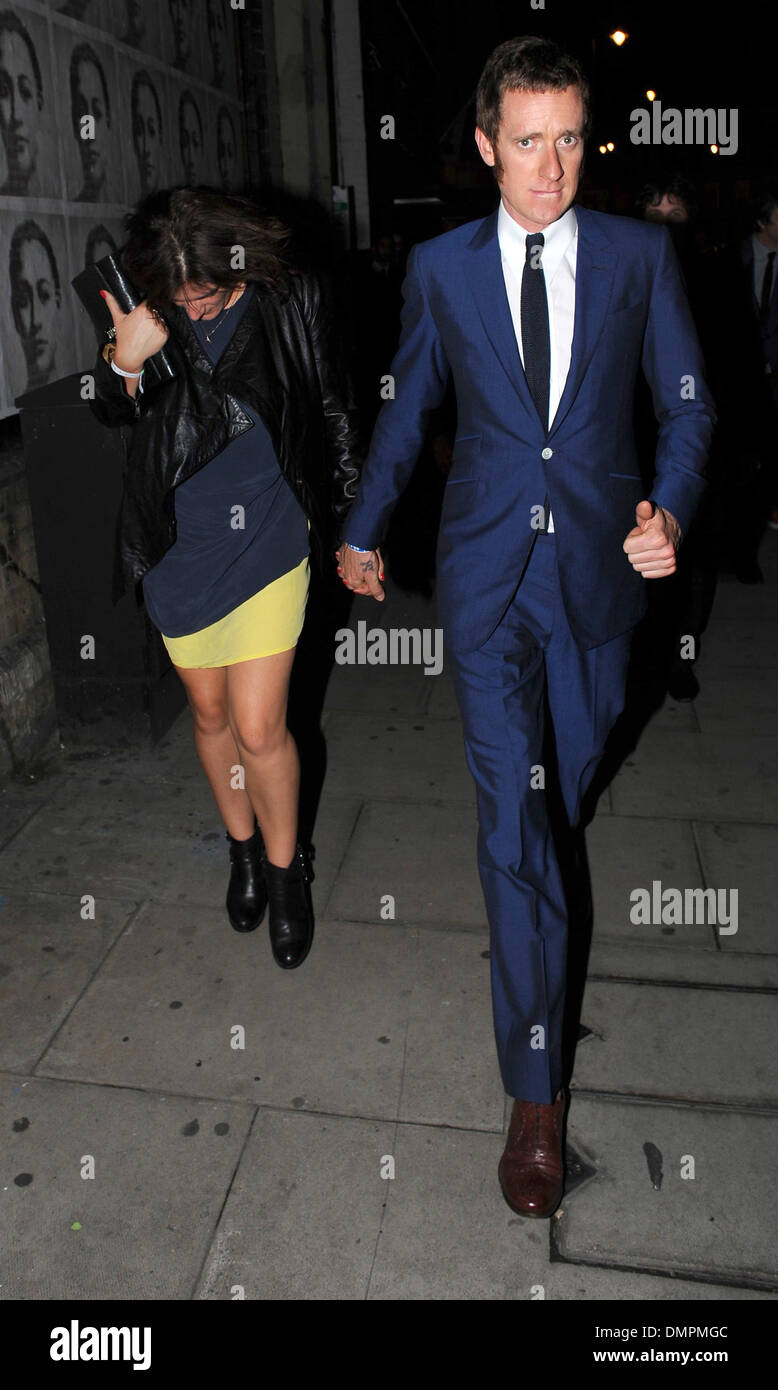 Bradley wiggins wife catherine wiggins Banque de photographies et d ...