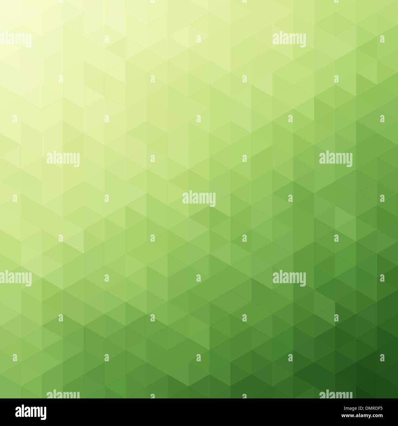 Triangle vert Banque d'images vectorielles - Alamy