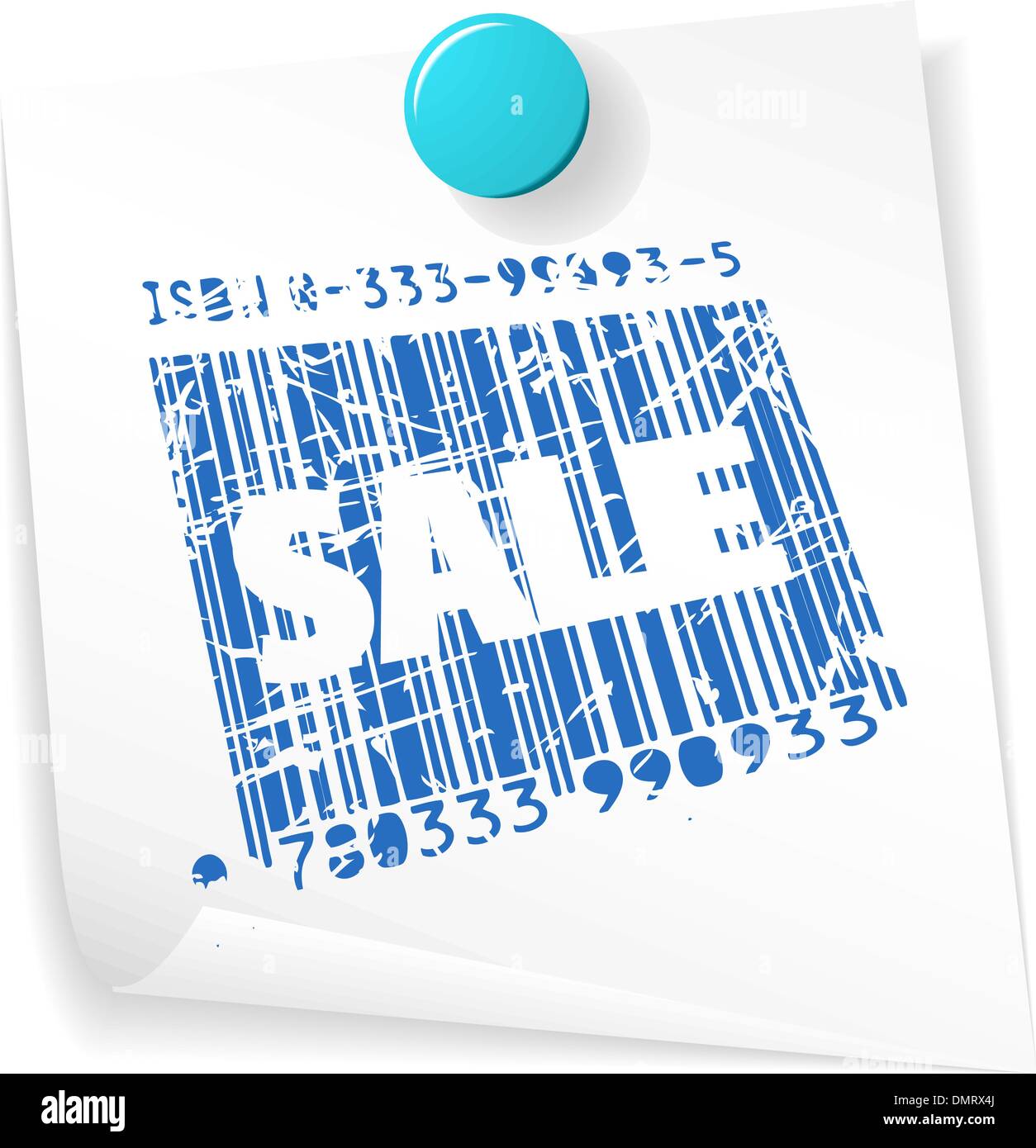 Billet de papier Banque d'images vectorielles - Alamy