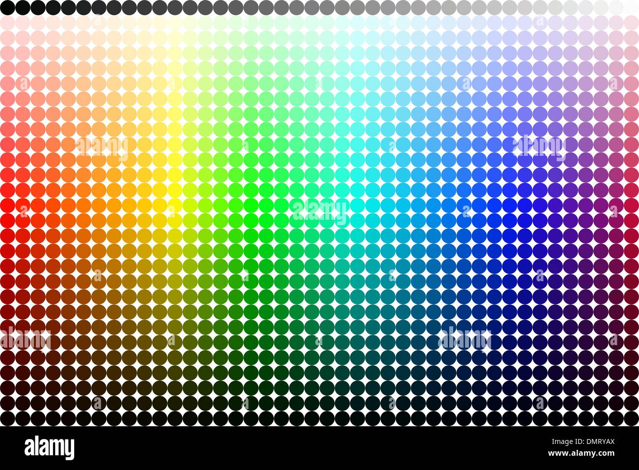 Palette de couleurs (spectre Image Vectorielle Stock - Alamy