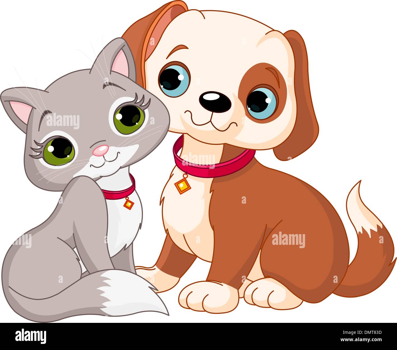 Chat humoristique Banque d'images vectorielles - Alamy