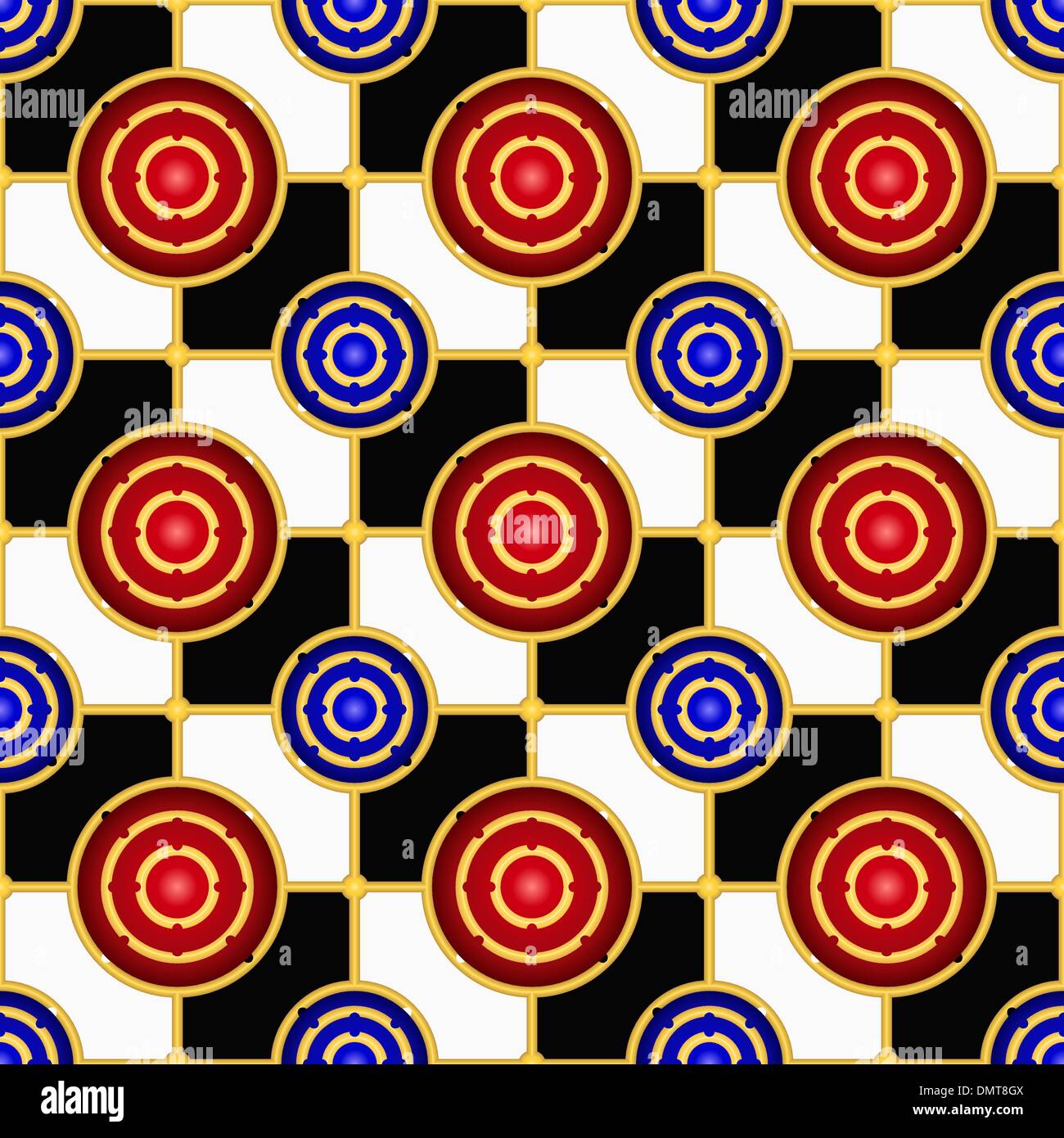 Motif en damier Banque d'images vectorielles - Alamy