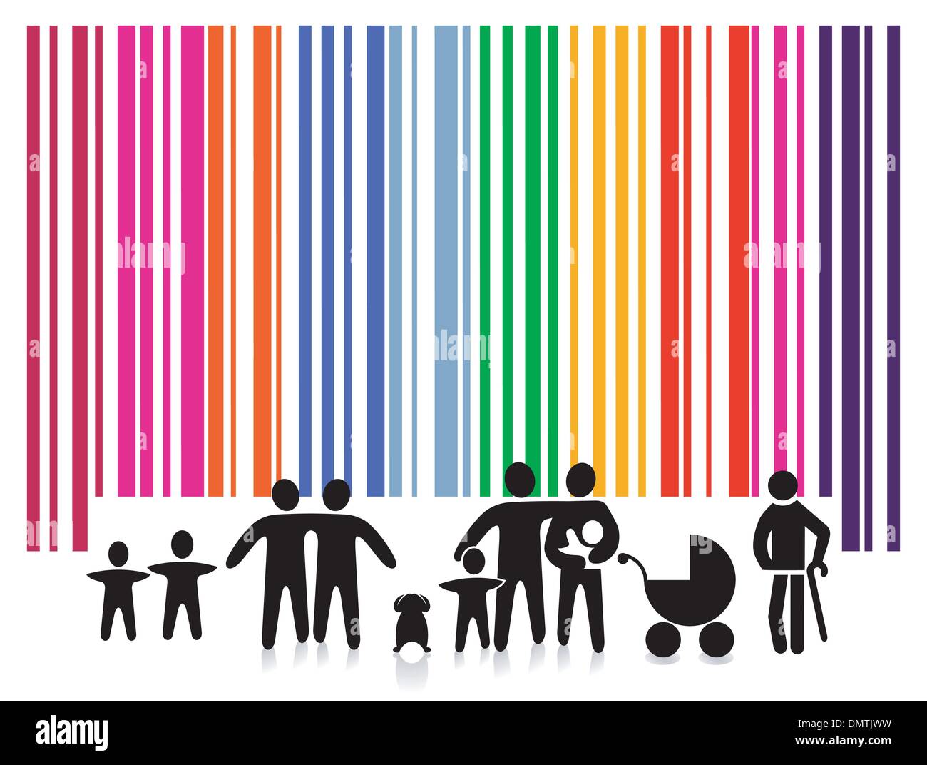 Bar code vectors Banque d'images vectorielles - Alamy