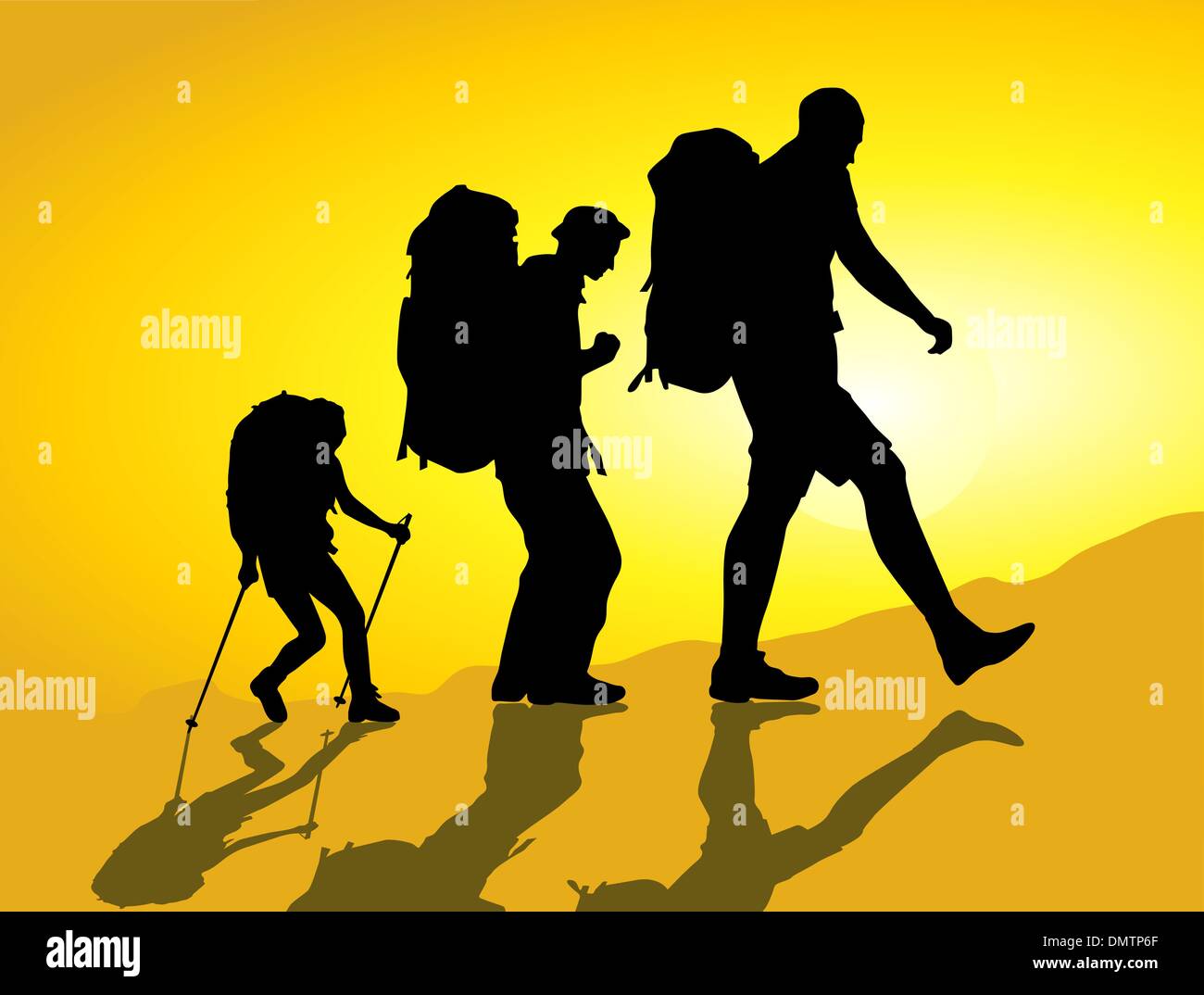 Marche moi Banque d'images vectorielles - Alamy