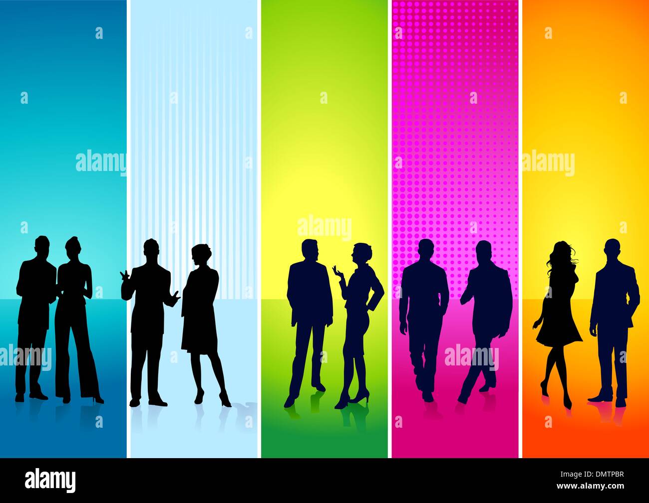 Plein de couleurs Banque d'images vectorielles - Alamy