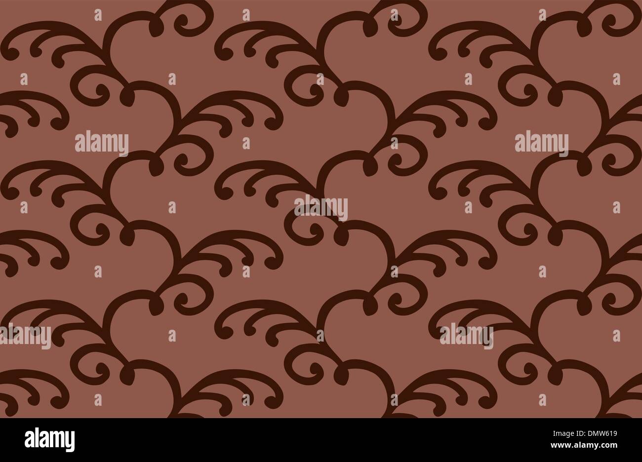 Motif marron Banque d'images vectorielles - Alamy