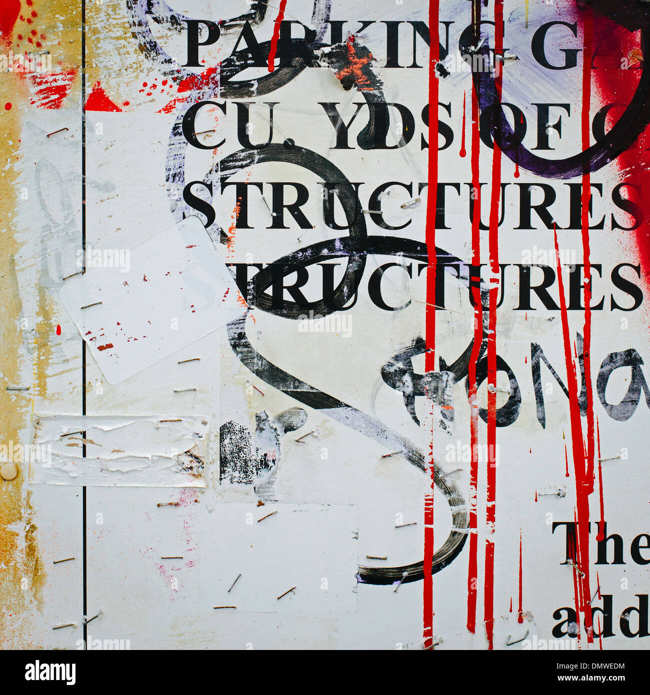 Tags Graffiti Urbains Banque d'image et photos - Alamy