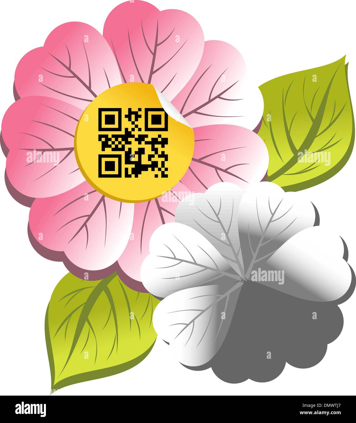 étiquette avec code qr Banque de photographies et d’images à haute ...