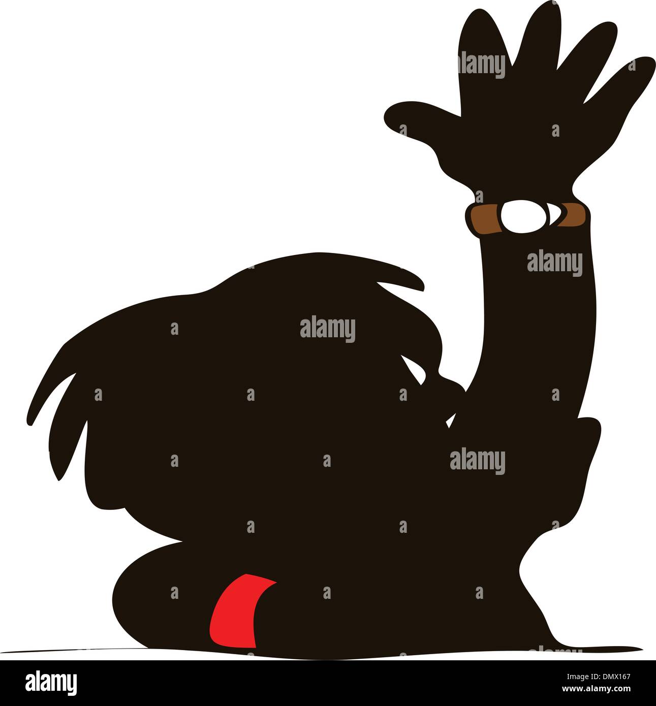 Lever la main en classe Banque d'images vectorielles - Alamy