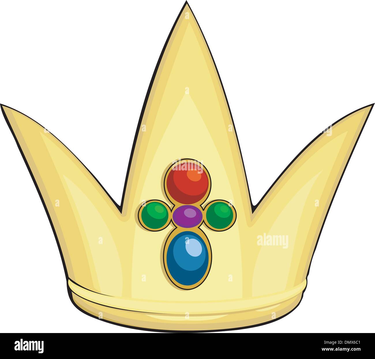 Crowns crown jewels Banque d'images vectorielles - Alamy