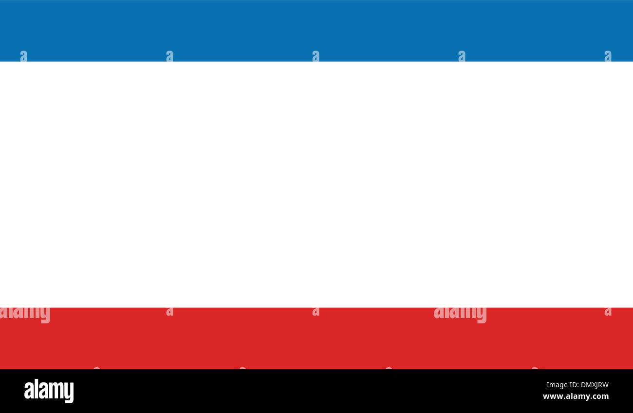 Drapeau de la crimée Banque d'images vectorielles - Alamy