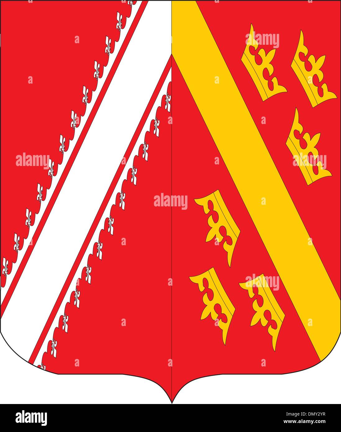 Symbole alsace Banque d'images vectorielles - Alamy