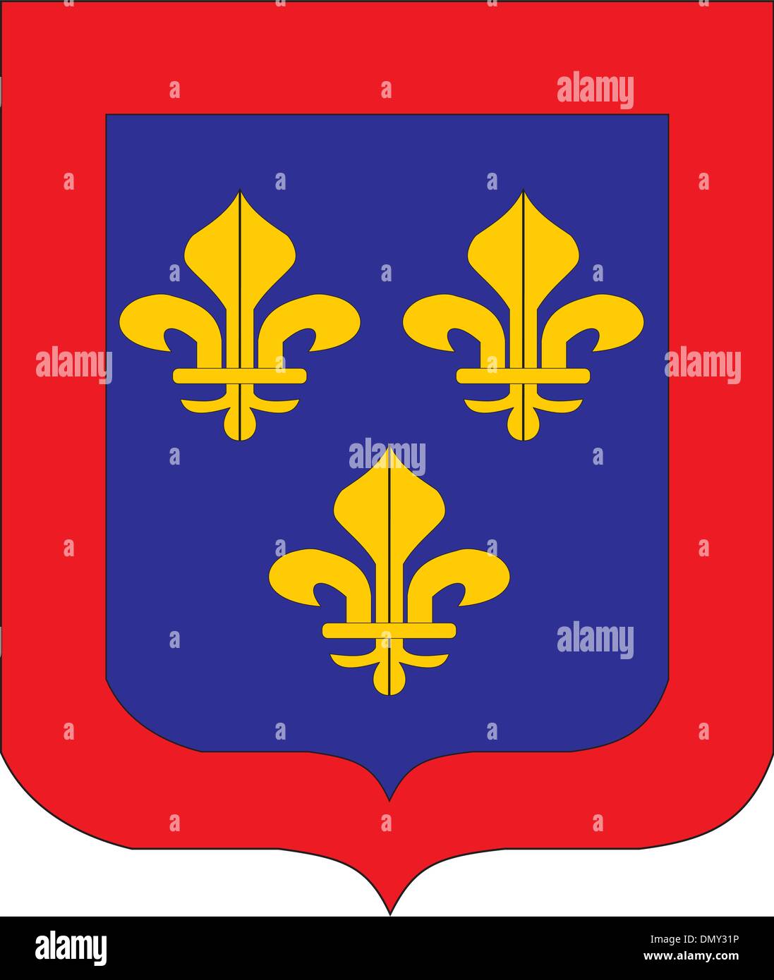 Anjou rouge Banque d'images vectorielles - Alamy