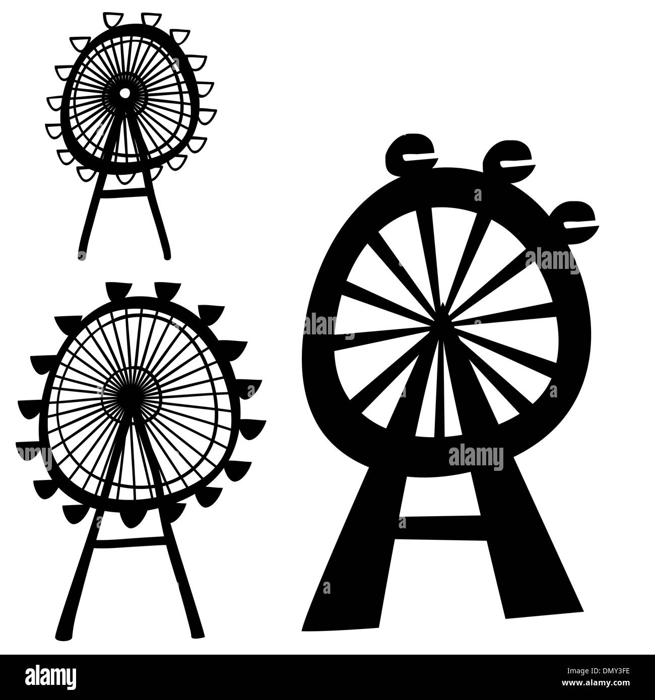 London eye logo Banque d'images vectorielles - Alamy