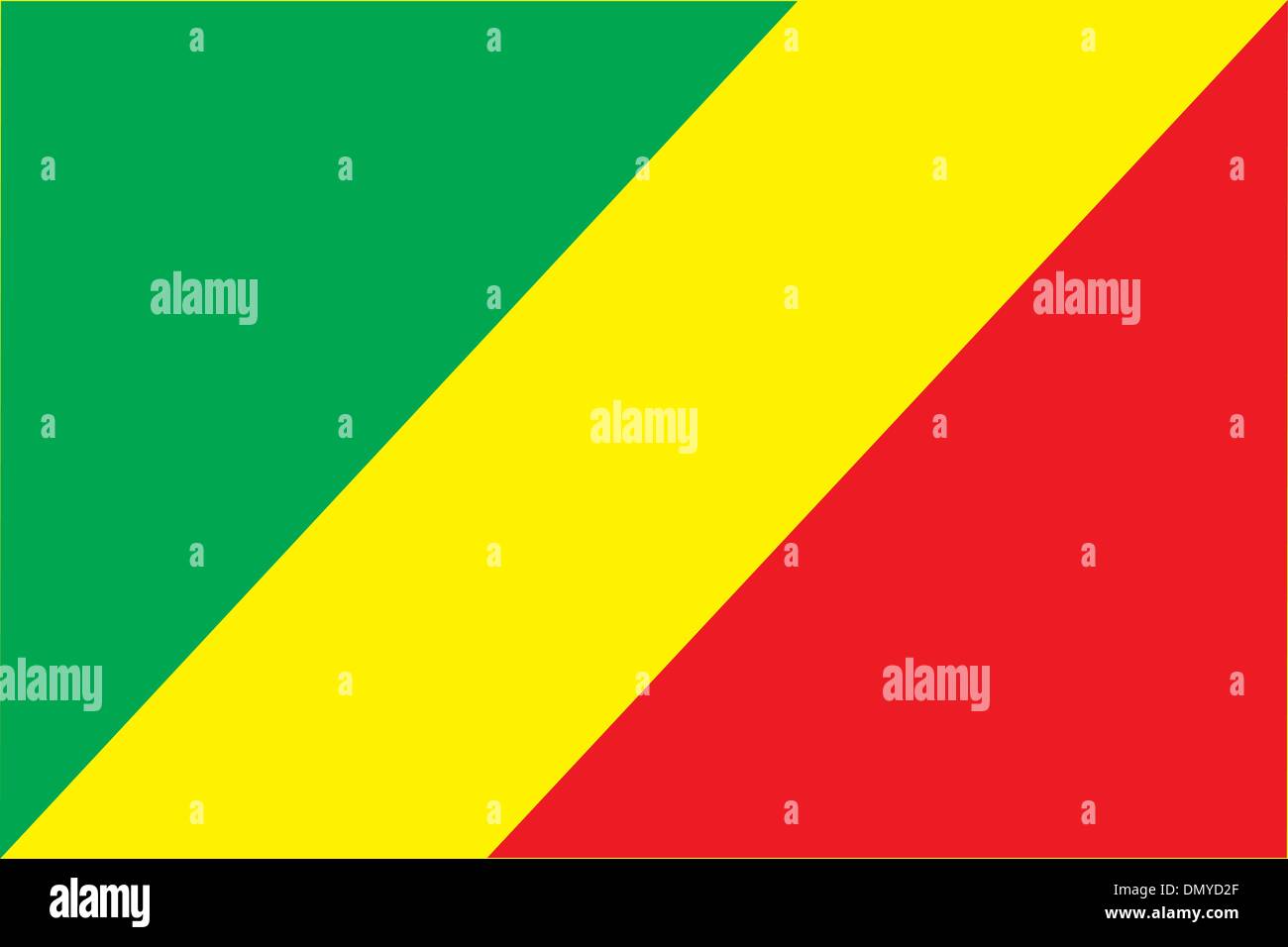 Rouge congo Banque d'images vectorielles - Alamy