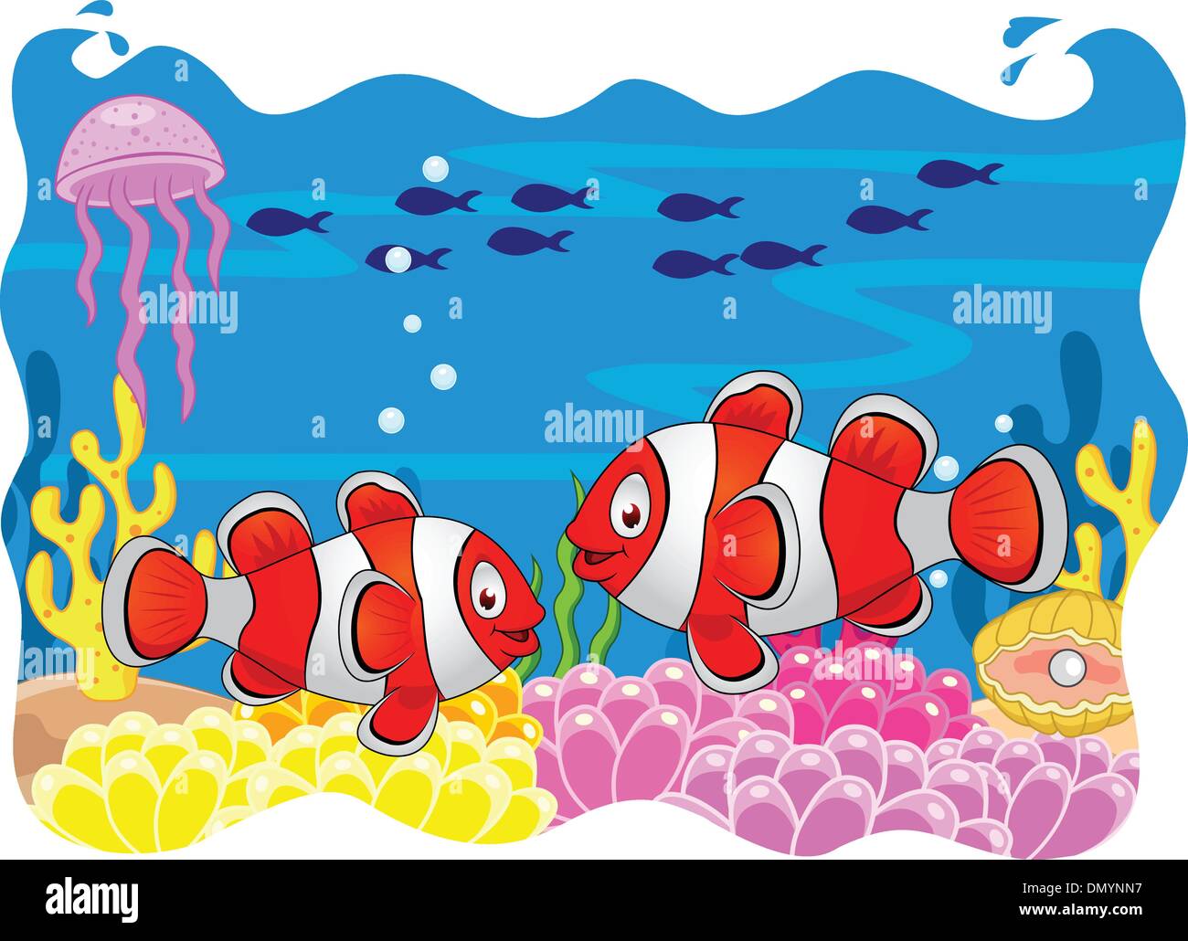 Poissons clowns Banque d'images vectorielles - Page 2 - Alamy