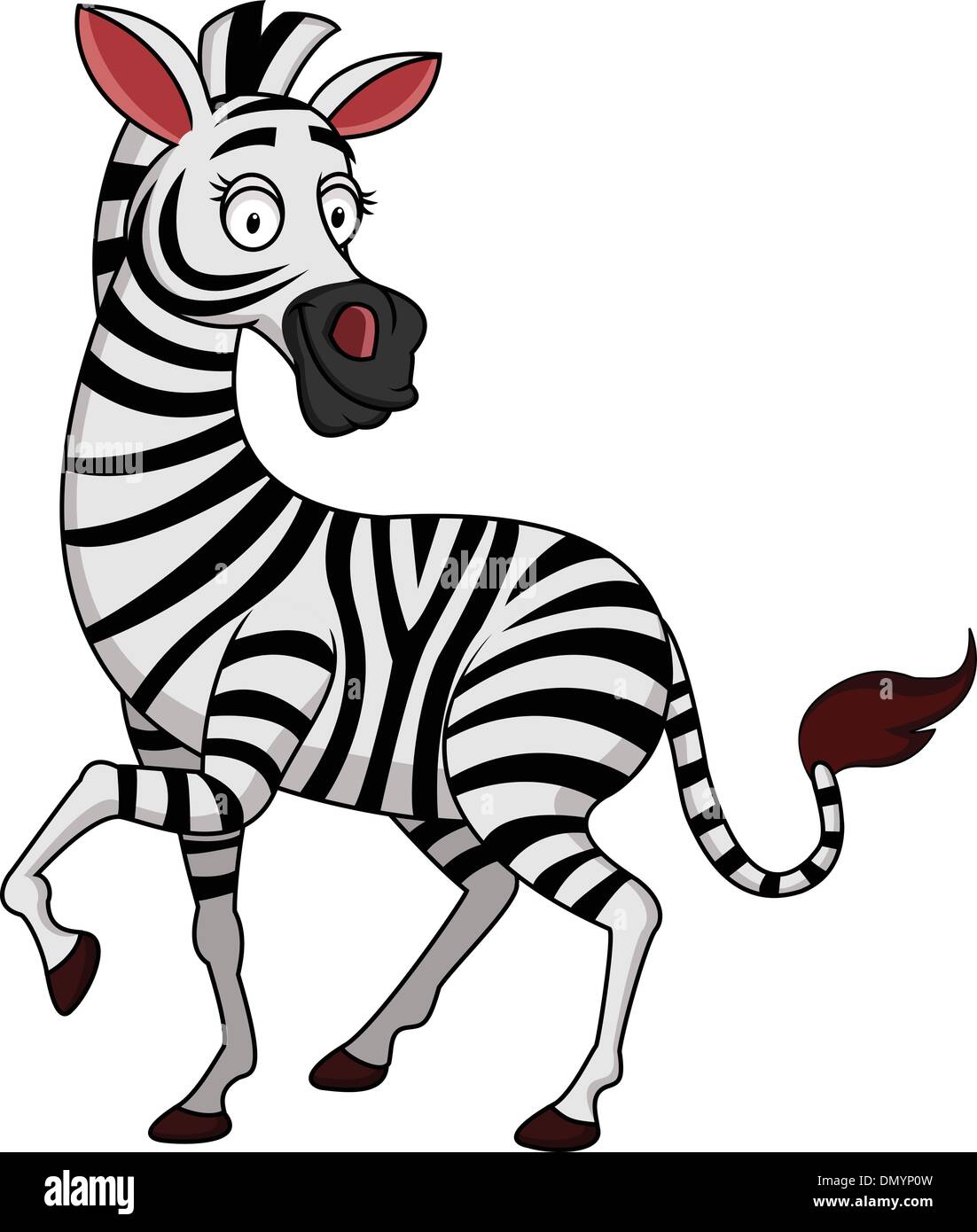 Zebra Cartoon Banque d'image et photos - Alamy