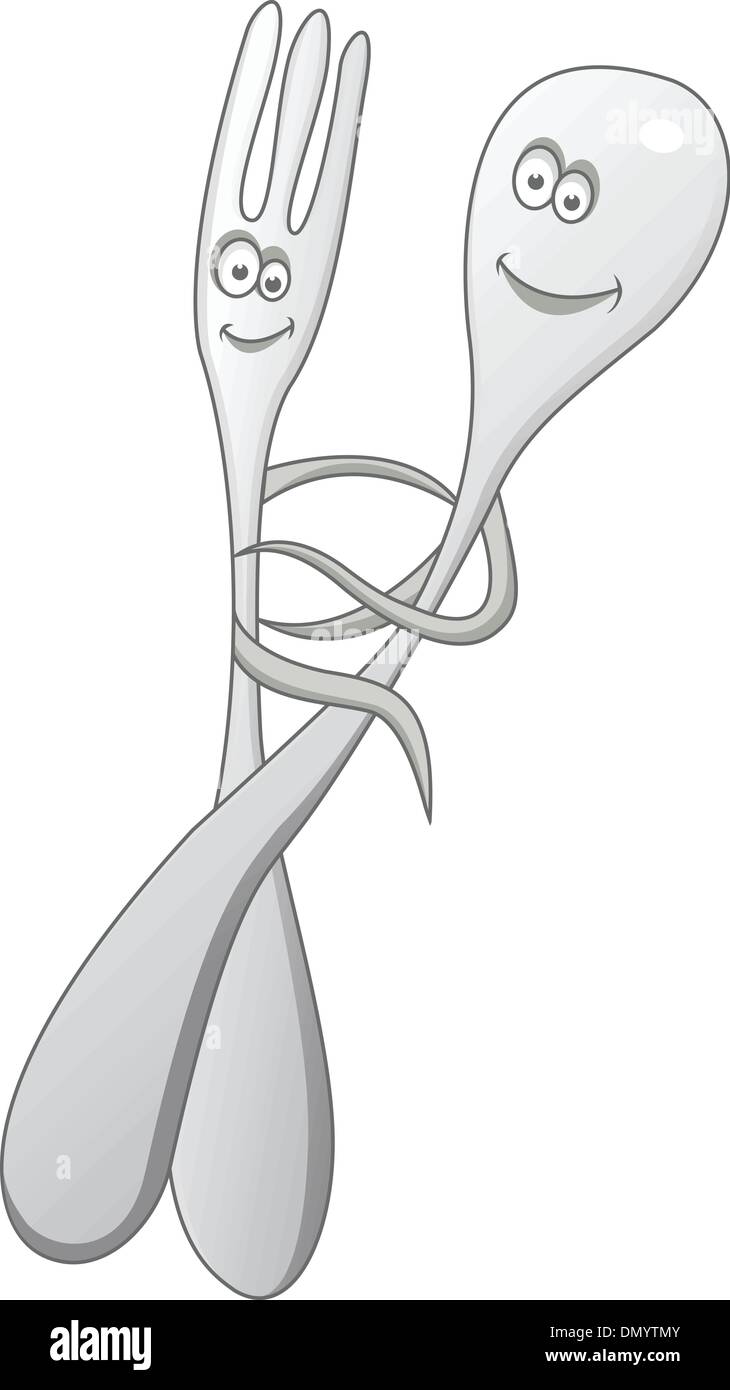Fourchette cartoon Banque de photographies et d’images à haute ...
