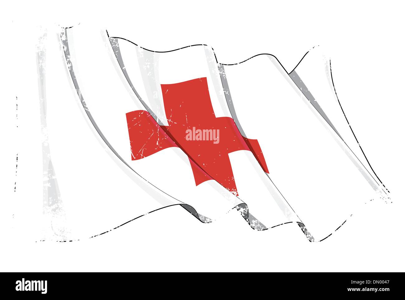 Croix rouge Banque d'images vectorielles - Alamy