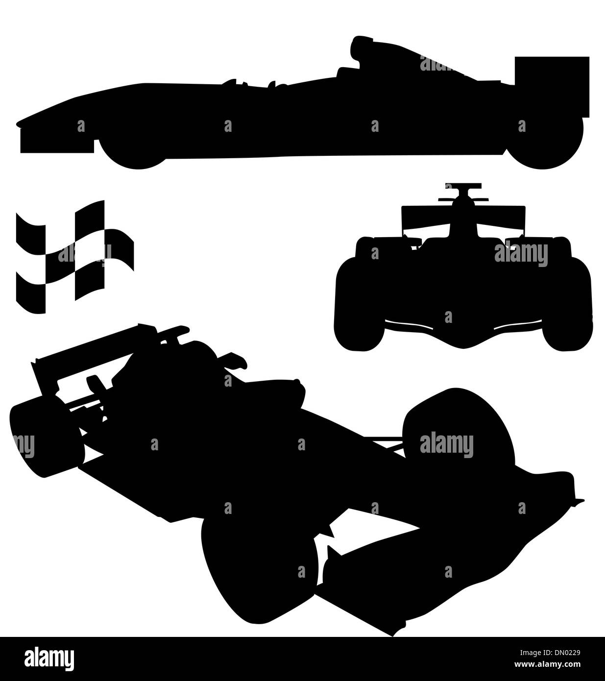 Formula 1 engine Banque d'images vectorielles - Alamy