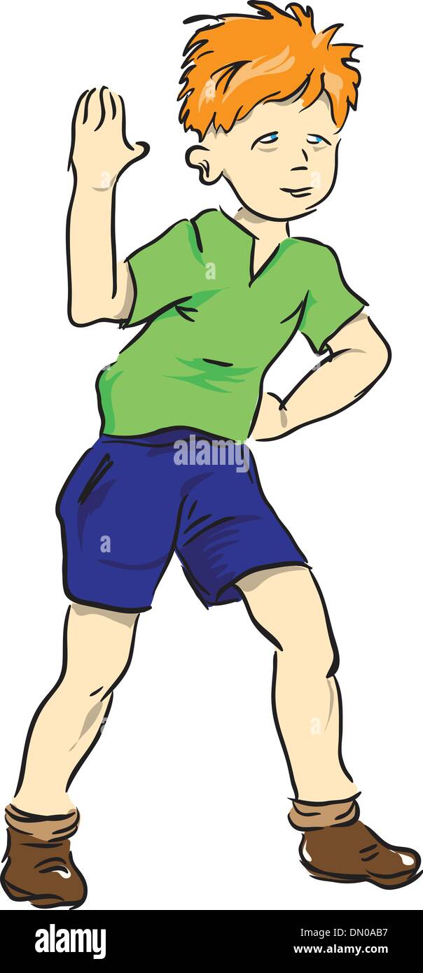 Jeunesse rouge Banque d'images vectorielles - Alamy