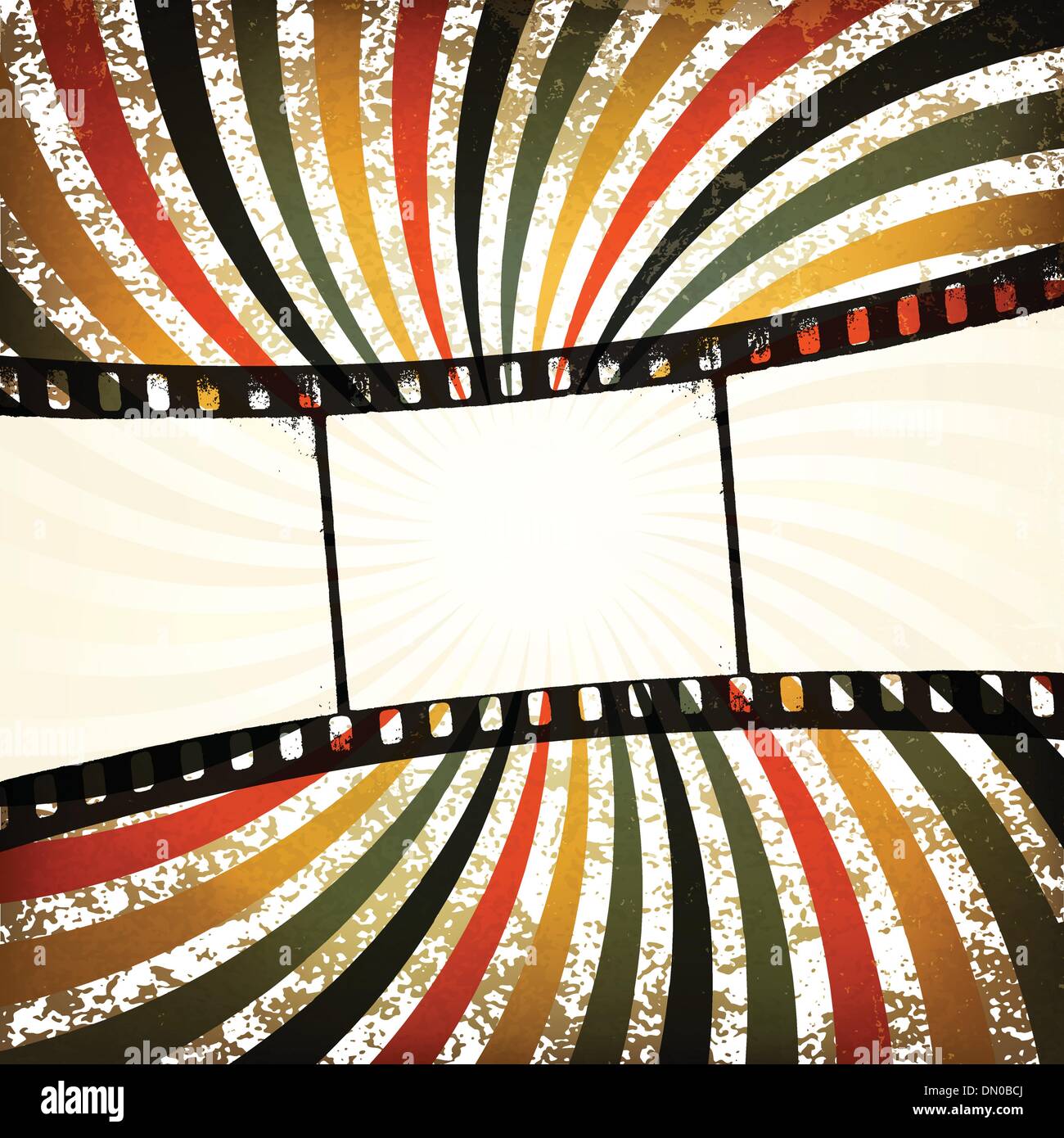 Grunge cinema background vector Banque d'images vectorielles - Alamy