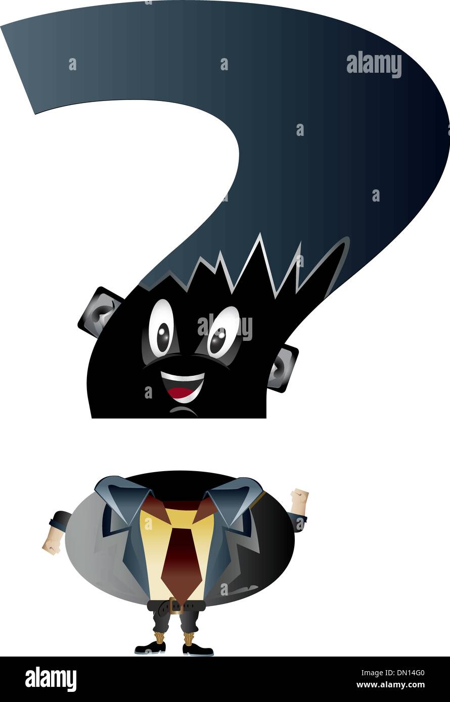 Question mark cartoon Banque de photographies et d’images à haute ...