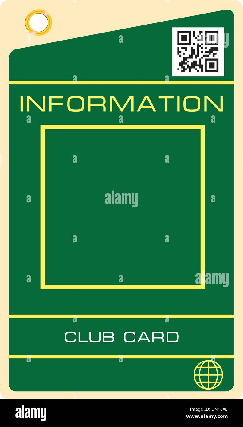 Carte De Club Banque d'images vectorielles - Alamy