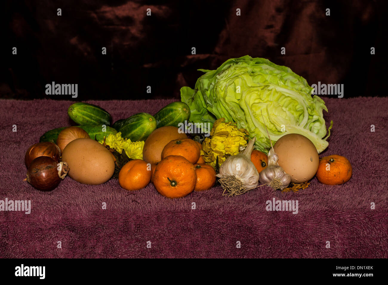 Nature morte legumes Banque de photographies et d’images à haute résolution - Alamy