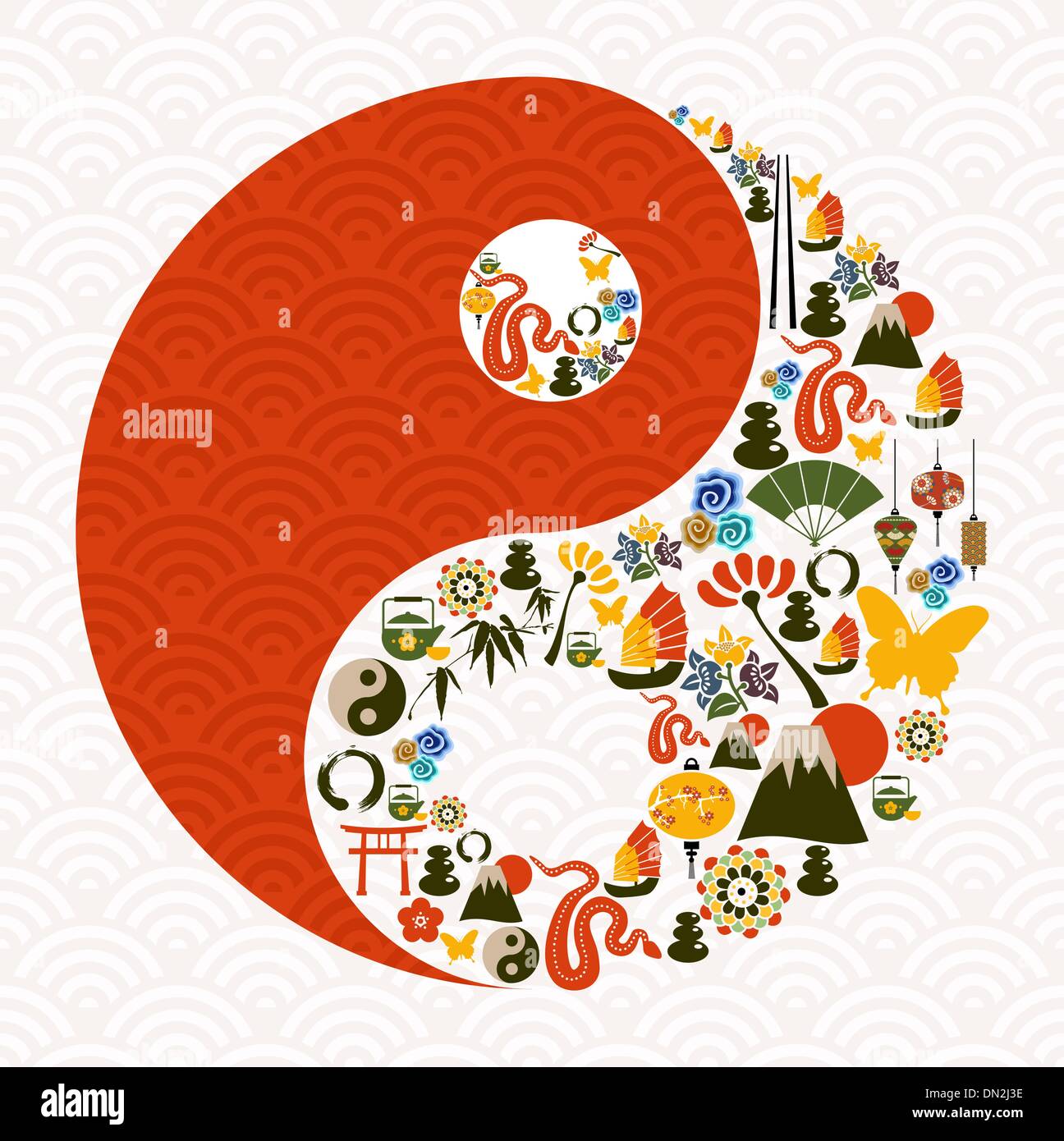 Yin yang animal Banque de photographies et d’images à haute résolution ...