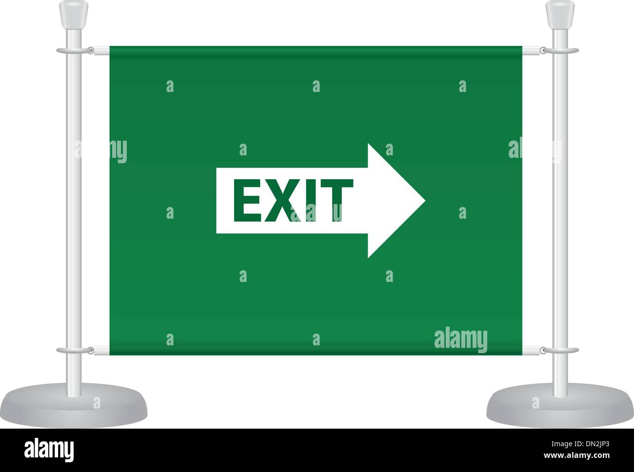 Panneau sortie route Banque d'images vectorielles - Alamy